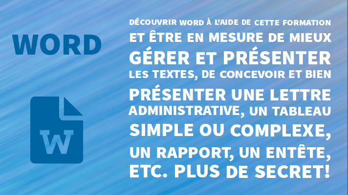 Cours Bureautique (Word, Excel, PowerPoint)